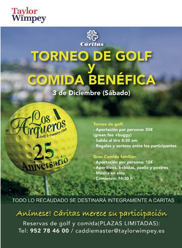 Taylor Wimpey Charity Tournament at Los Arqueros | Andalucia Golf